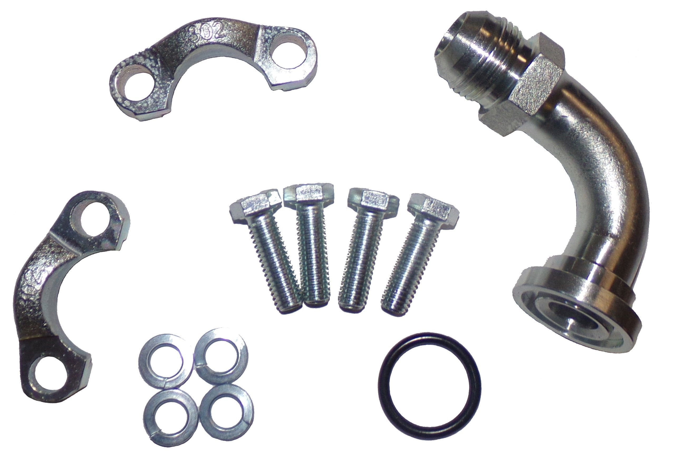 LPS Bobcat® Conversion Kit From O-Ring Boss To 4-Bolt Split Flange ...